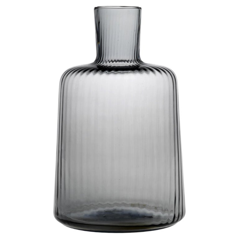 Bottle22, Bottle Glass Handcrafted Muranese Glass, Lead Plissé MUN by ...