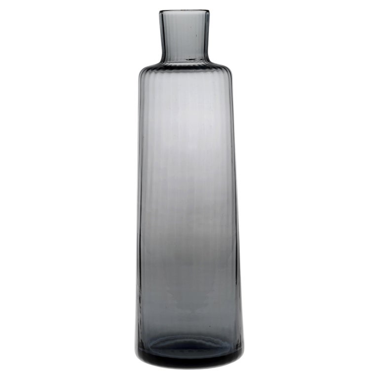 Bottle30, Bottle Glass Handcrafted Muranese Glass, Lead Plissé MUN by ...