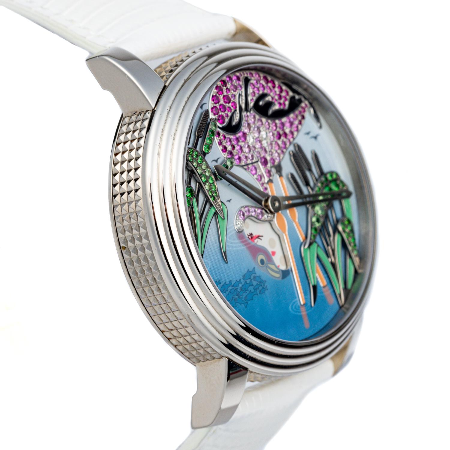 Boucheron Crazy Jungle Flamingo Watch For Sale at 1stDibs | boucheron ...