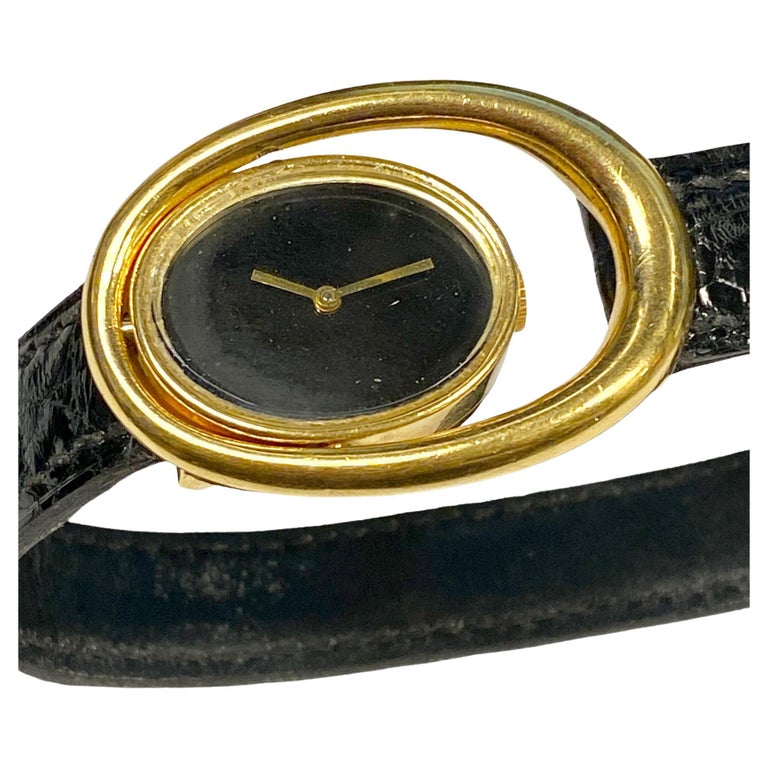 Boucheron Paris Gold Wrist Watch Owned and Worn by Hollywood Icon Jerry ...