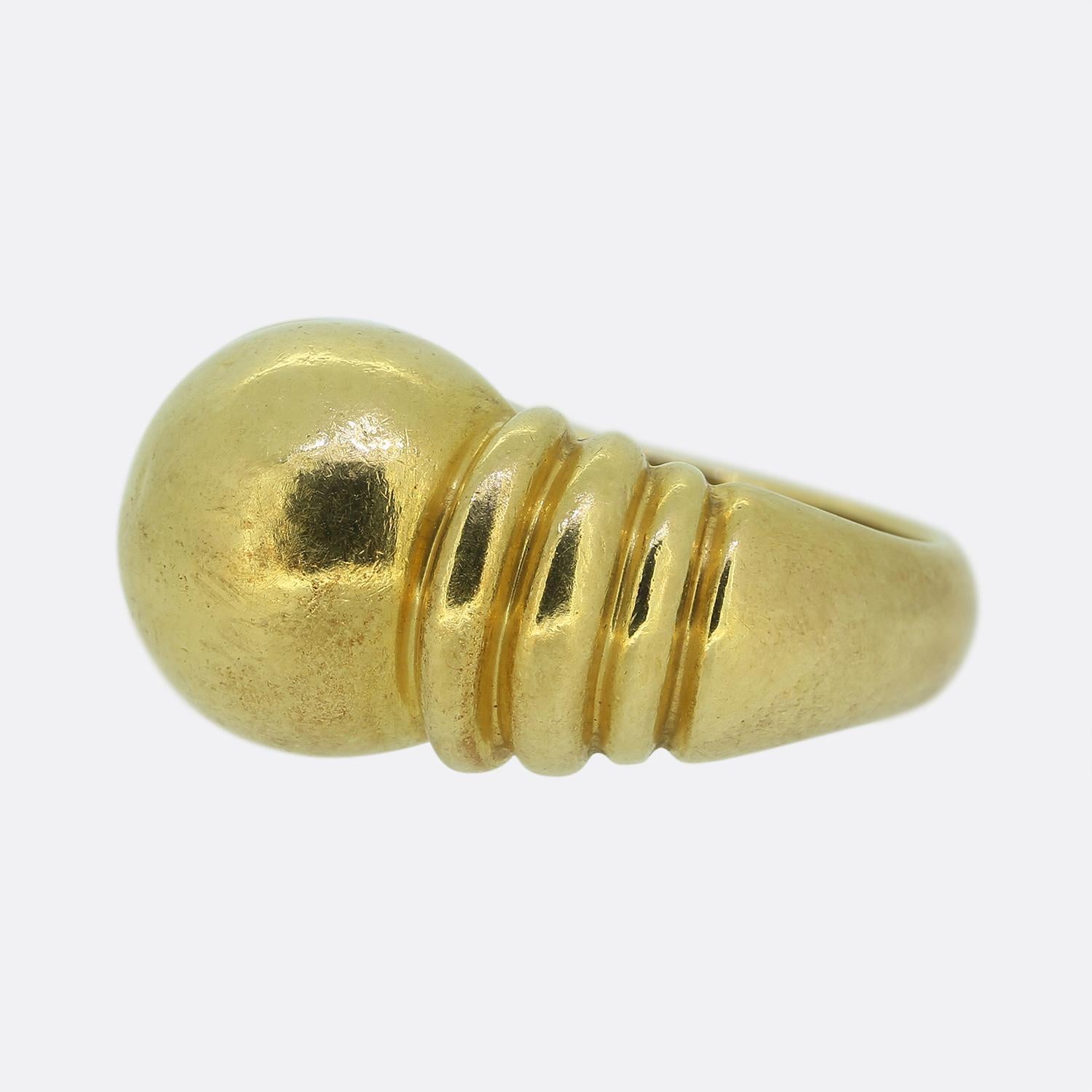 Boucheron Vintage Bombe Ring For Sale at 1stDibs