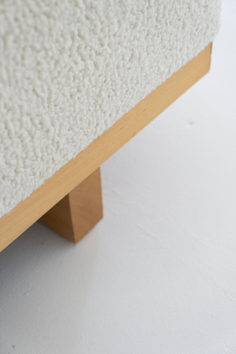 Boucle Ottoman Bench by Thayer Coggin at 1stDibs