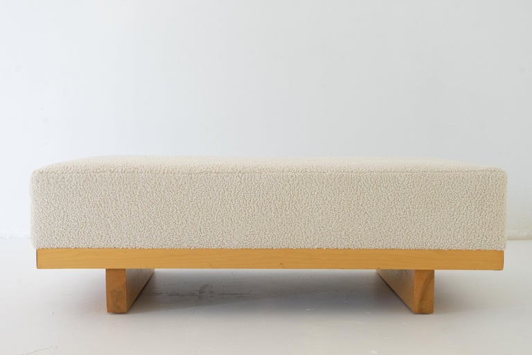 Boucle Ottoman Bench by Thayer Coggin at 1stDibs