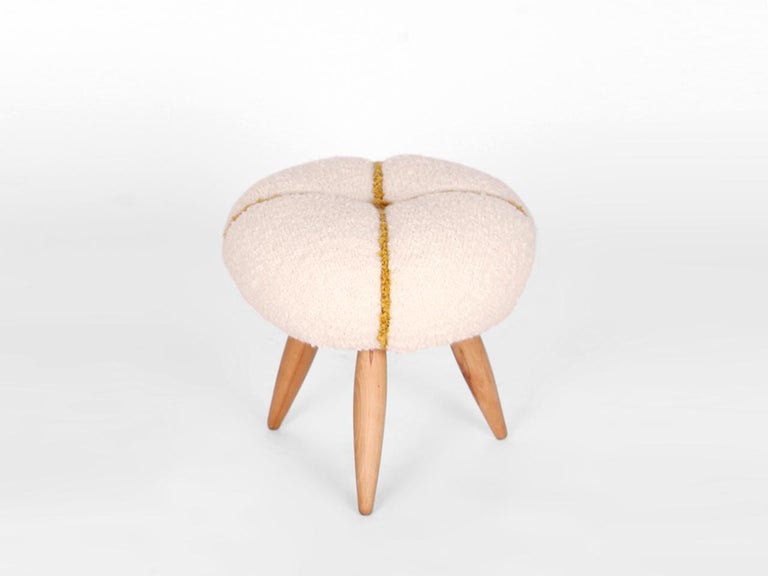 Boucle Ottomans by ULUV from the 1960s For Sale at 1stDibs