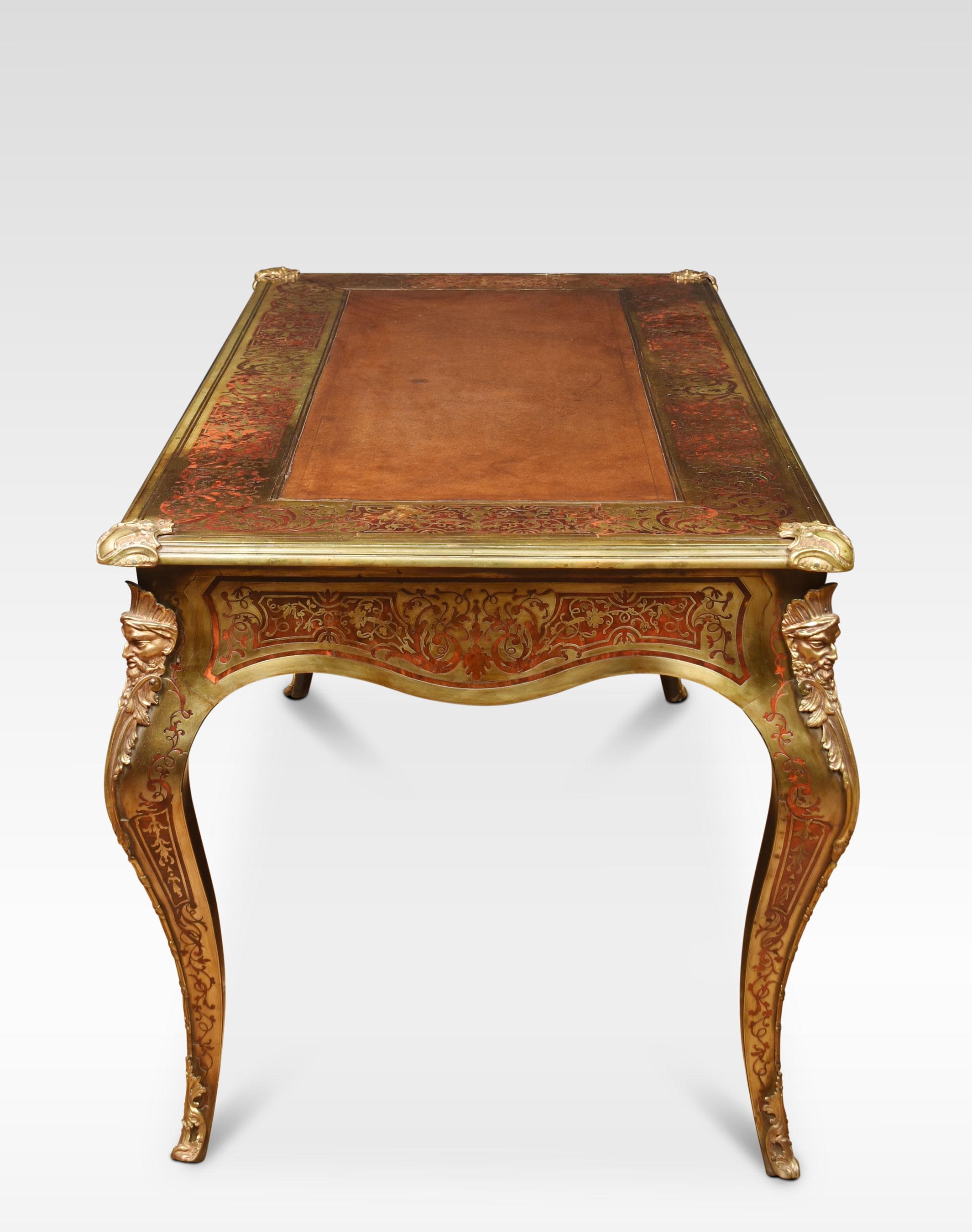 Boulle Work Bureau Plat For Sale at 1stDibs