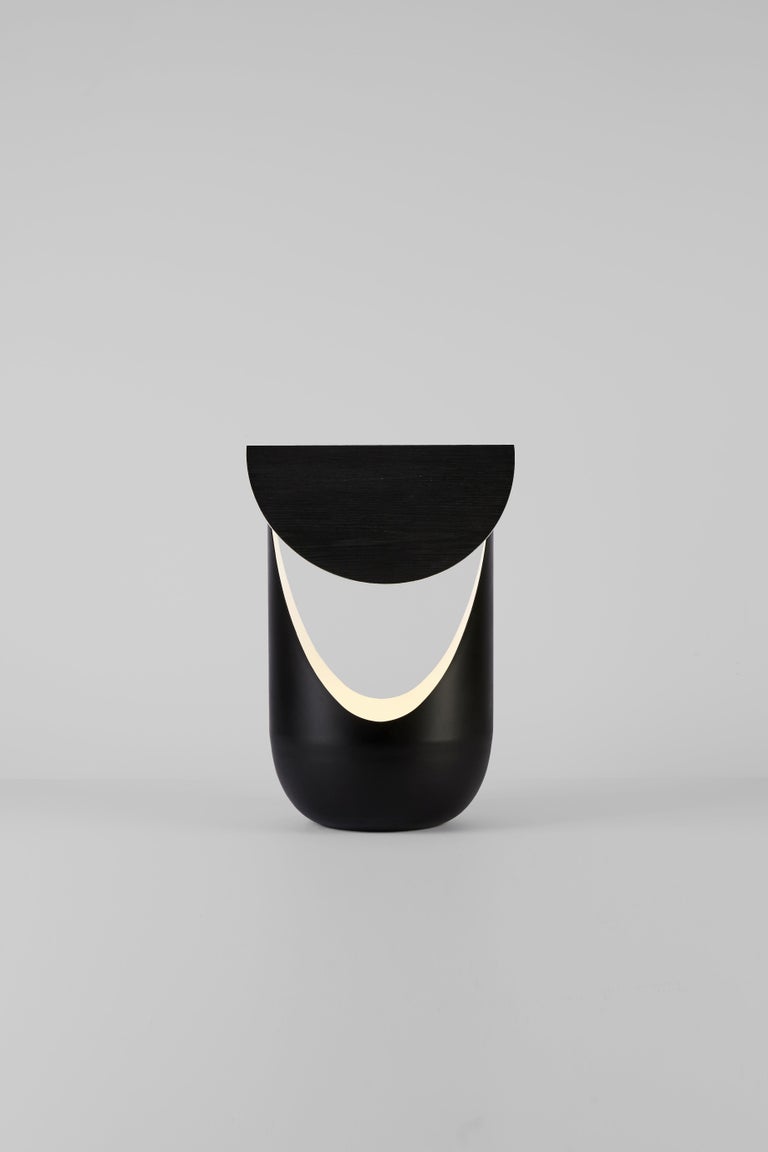 Bounce Table Lamp in Black by Karl Zahn for Roll and Hill For Sale at ...