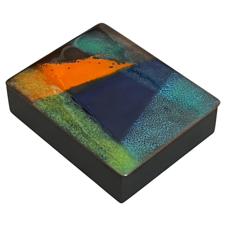 Bovano Enamel Box For Sale at 1stDibs