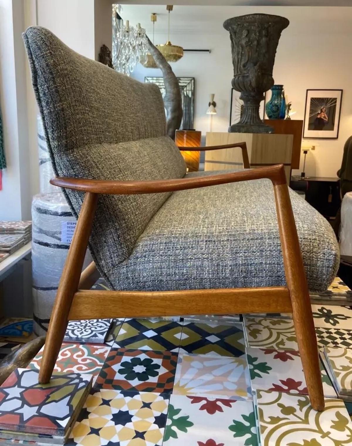 Bovenkamp, Wingback Sofa Design by Aksel Bender Madsen, 1960s For Sale ...