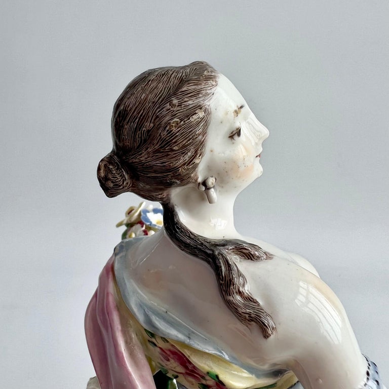 Bow Porcelain Figure of Venus with Doves, Rococo, 1756-1764 For Sale at ...