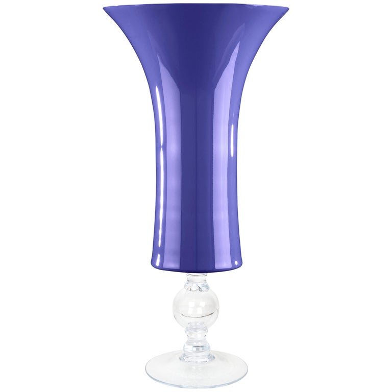 Bowl Laura Big, Lilac Color, in Glass, Italy For Sale at 1stDibs