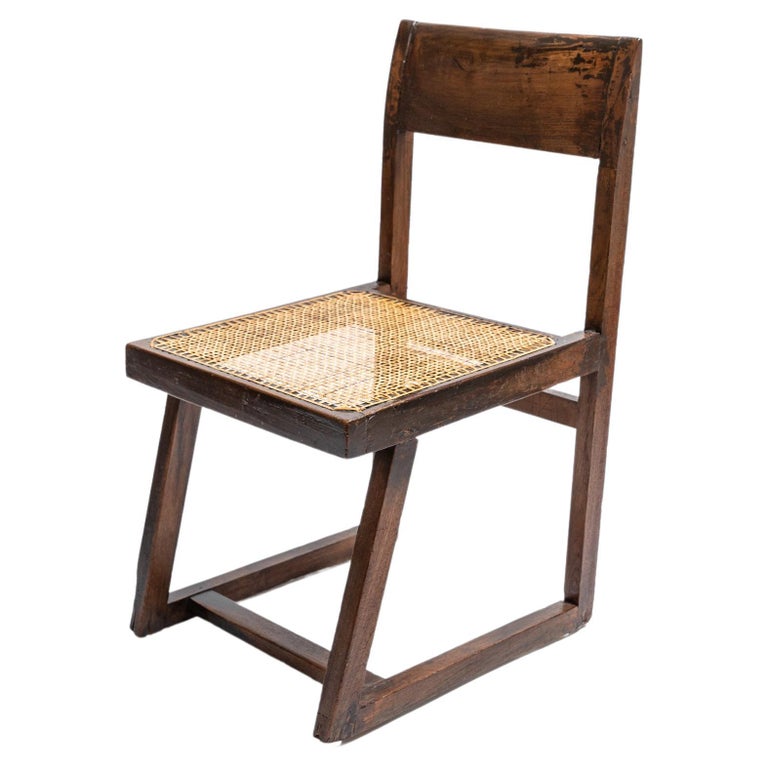 "Box Chair" by Pierre Jeanneret c.1960 For Sale at 1stDibs