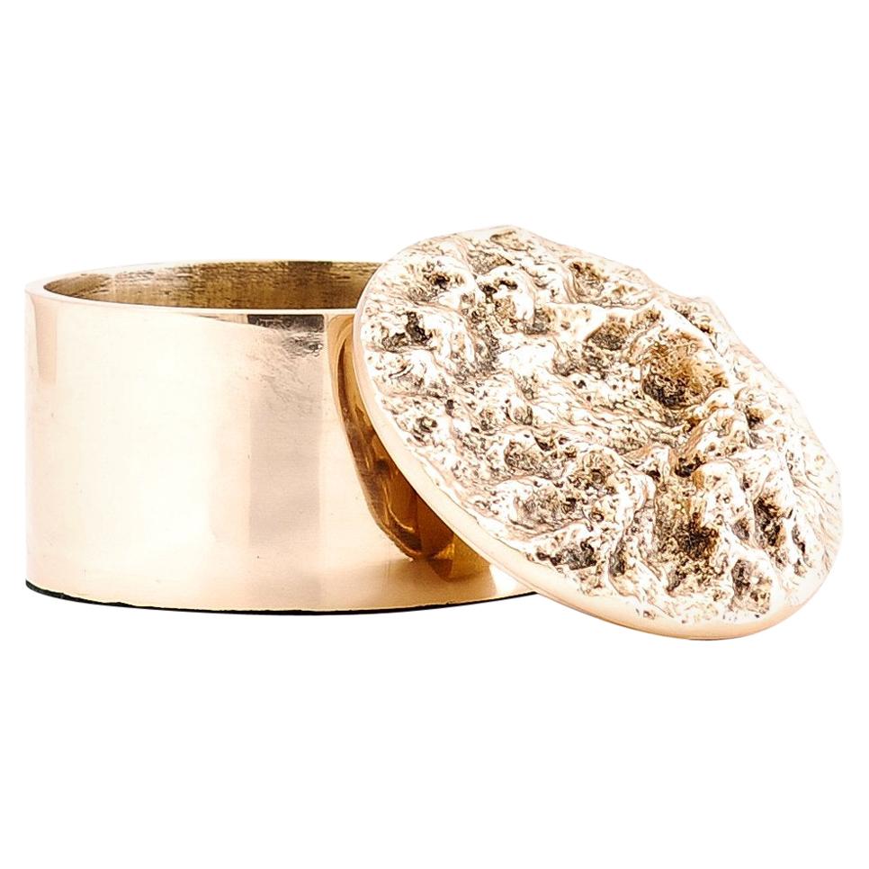 Constantin Jewel Box in Wood and Bronze in a Gift Box Minimalist Design ...