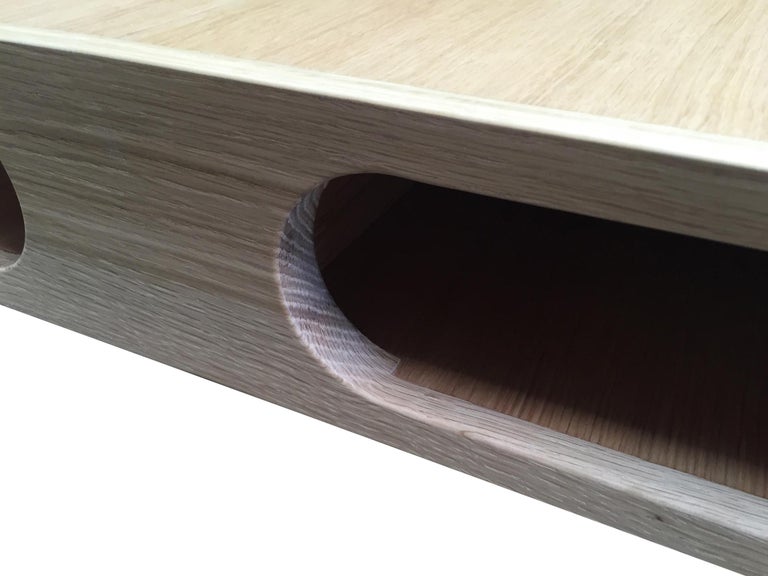 Box Table in White Oak for Dining or Conference For Sale at 1stDibs