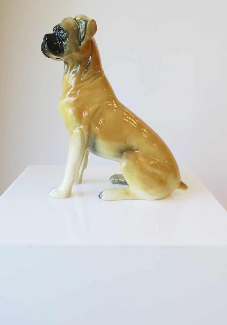 Ceramic Boxer Dog For Sale at 1stDibs | boxer dog for sale, boxer dogs ...
