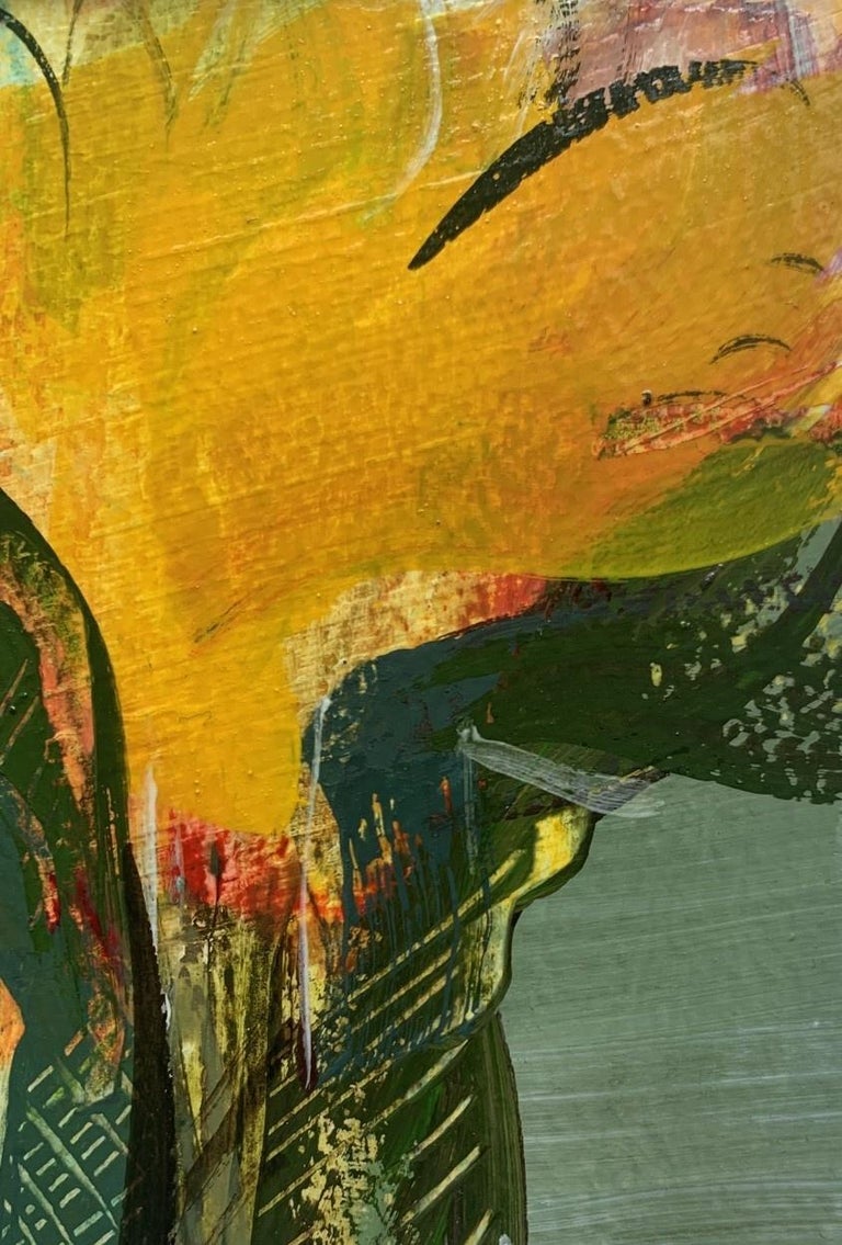 Bożena Lesiak - Tulips - Oil and Acrylic Painting, Abstract, Figurative ...