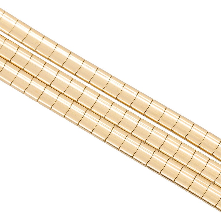 Bracelet, 3 Rows For Sale at 1stDibs