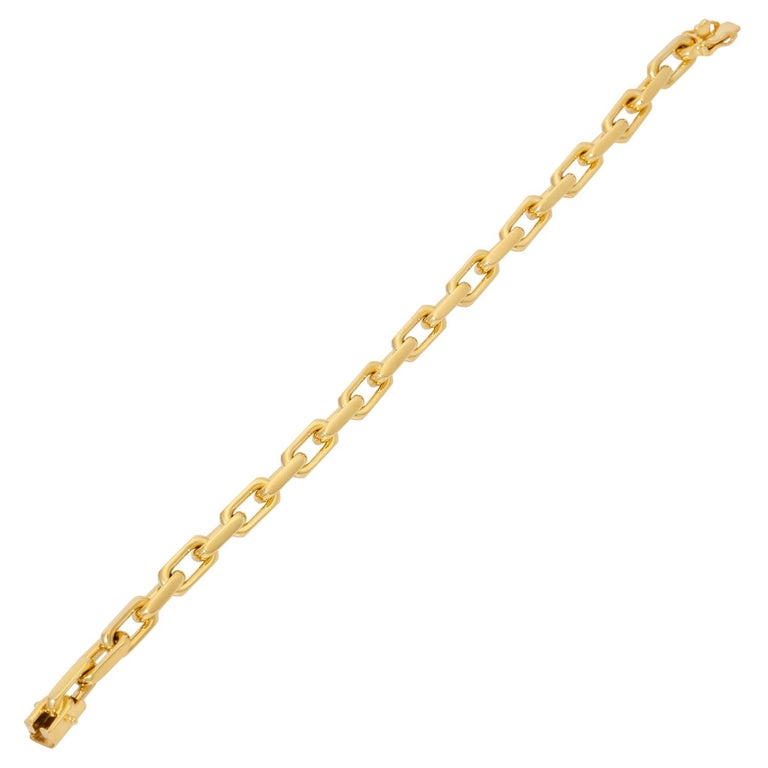 Bracelet, anchor pattern GG 14k, For Sale at 1stDibs