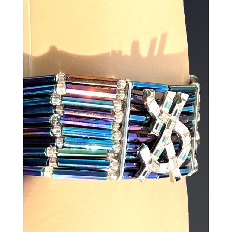 Bracelet vintage Yves saint Laurent For Sale at 1stDibs