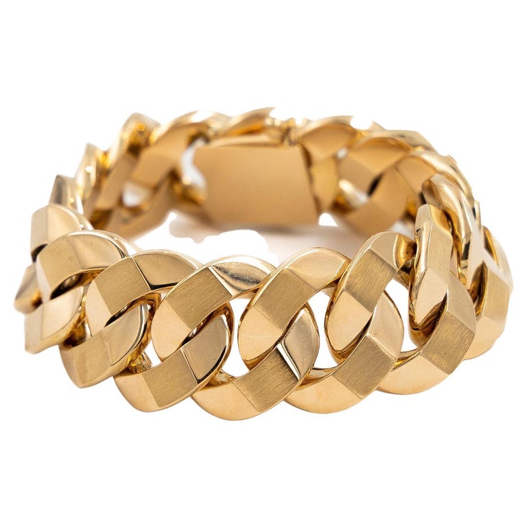 Bracelet Yellow Gold For Sale at 1stDibs