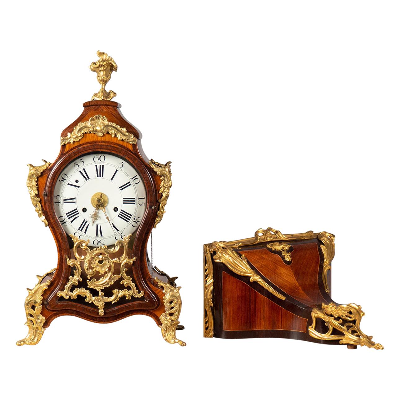 Late 18th Century English Bracket Clock For Sale at 1stDibs
