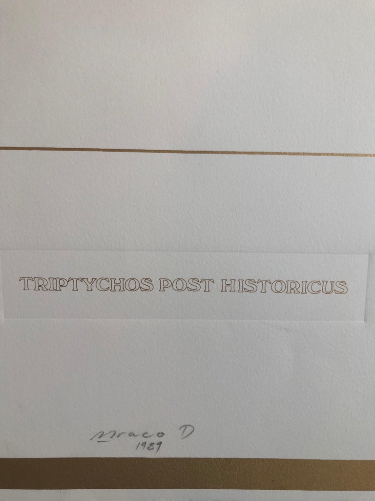 Braco Dimitrijevich - Triptychos Post Historicus Picasso Conceptual Art ...
