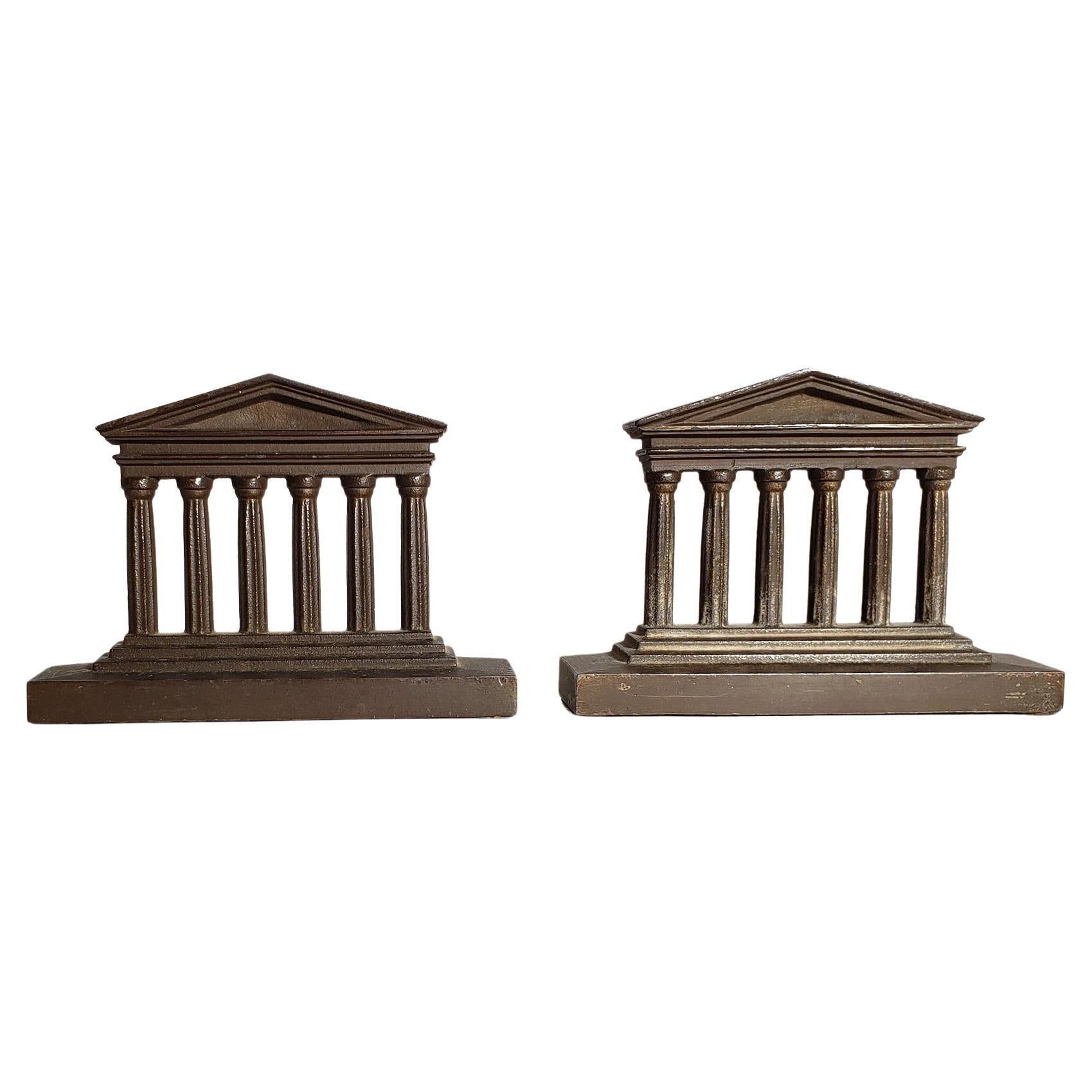 Bradley and Hubbard Bookends-Ancient Greek Temple Columns and Arch For ...