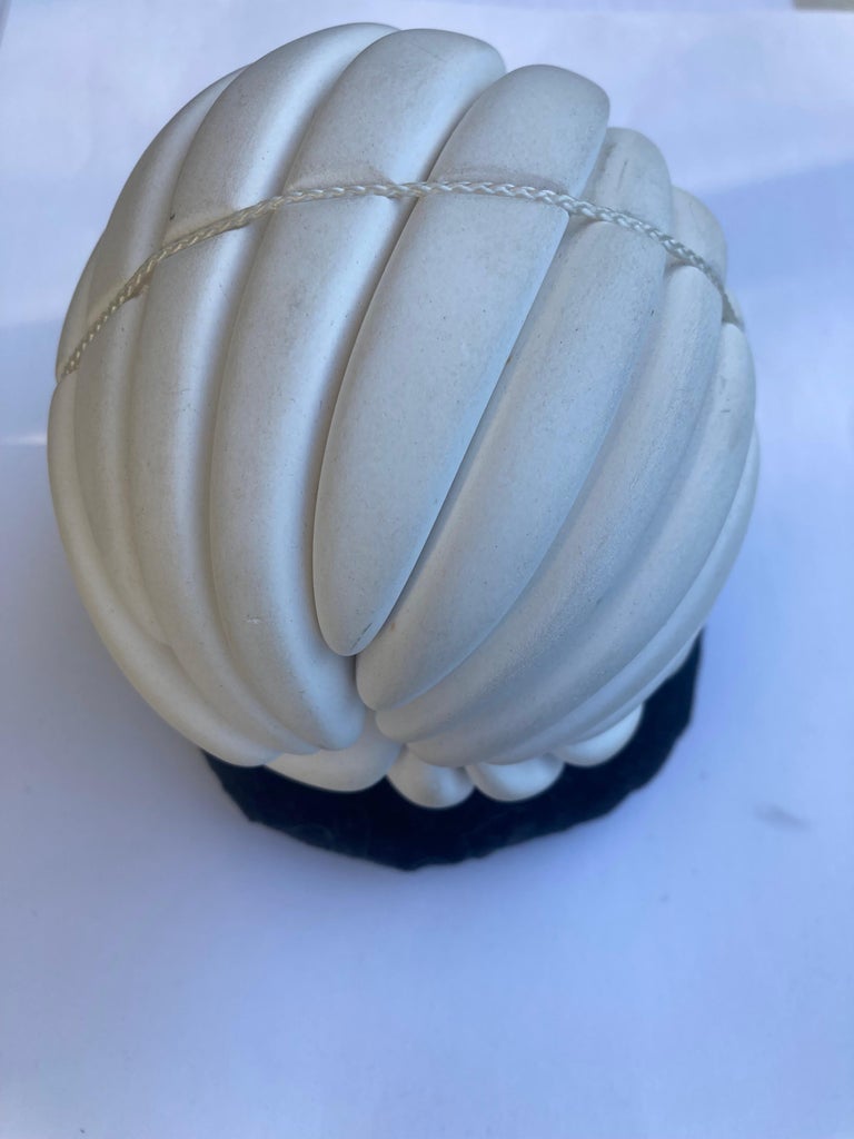 Bradley Miller Ceramic / Porcelain "Compression" Abstract Sculpture For ...