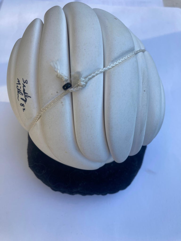 Bradley Miller Ceramic / Porcelain "Compression" Abstract Sculpture For ...