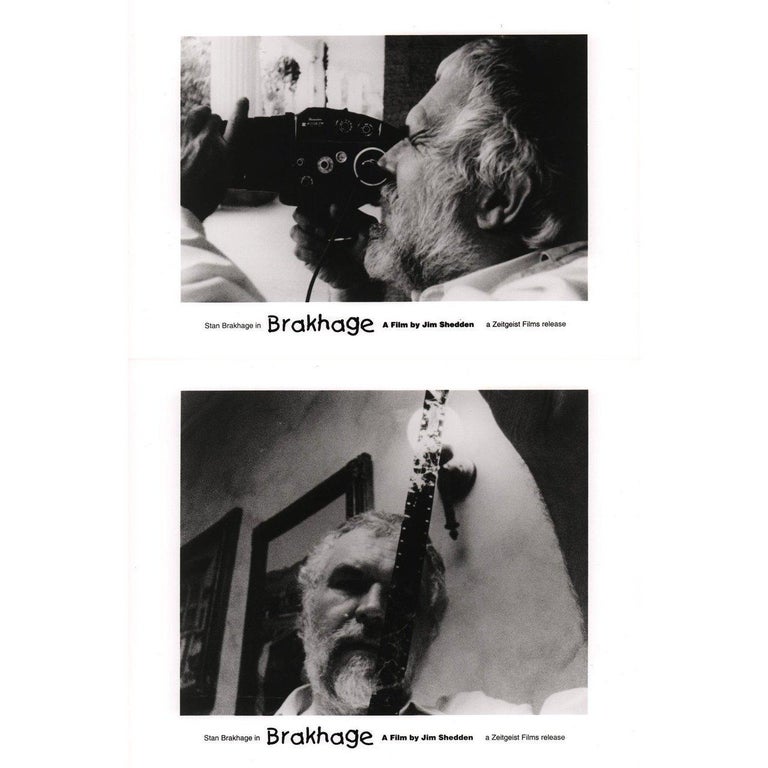 Brakhage 1998 U.S. Silver Gelatin Single-Weight Photo Set of 2 For Sale ...