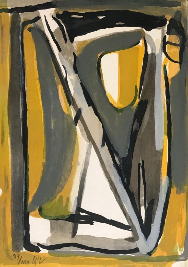 Bram Van Velde - No title For Sale at 1stDibs