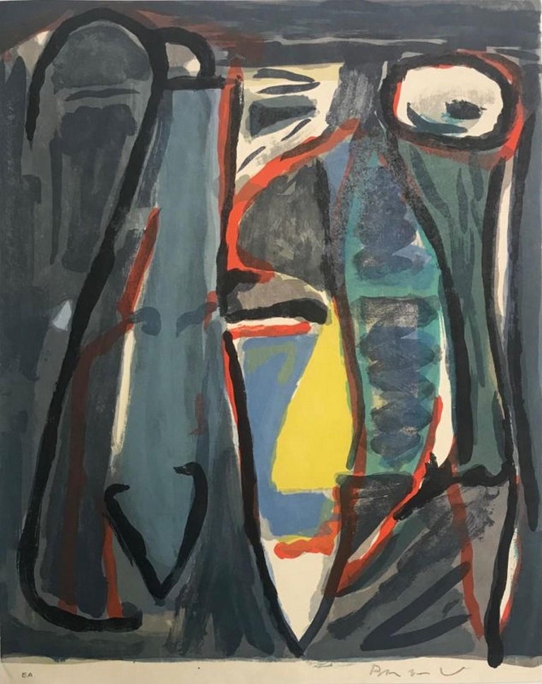 Bram Van Velde - Sans Titre For Sale at 1stDibs
