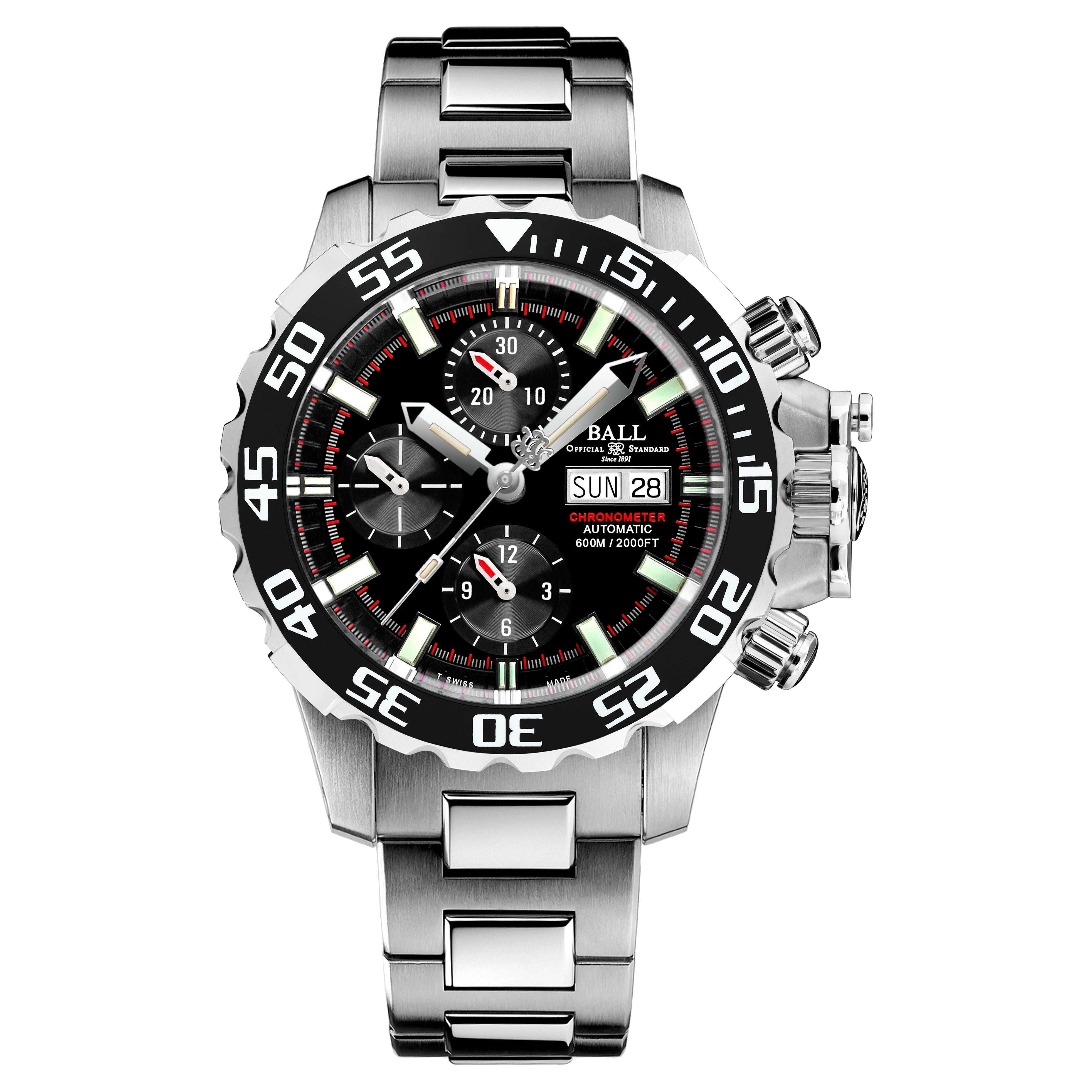 Ball Engineer Hydrocarbon Magnate GMT GM2098C-SCAJ-SL Men's Watch in ...