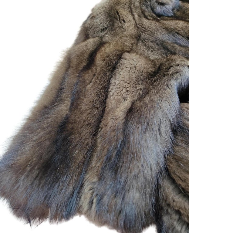 Brand new Big Tall Men's Fisher sable fur coat jacket size 2 XL For ...