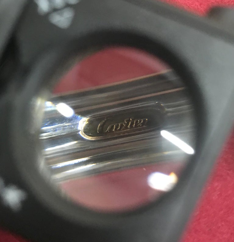 Brand New and Boxed Large Cartier Solid Sterling Silver and Gold Soup ...