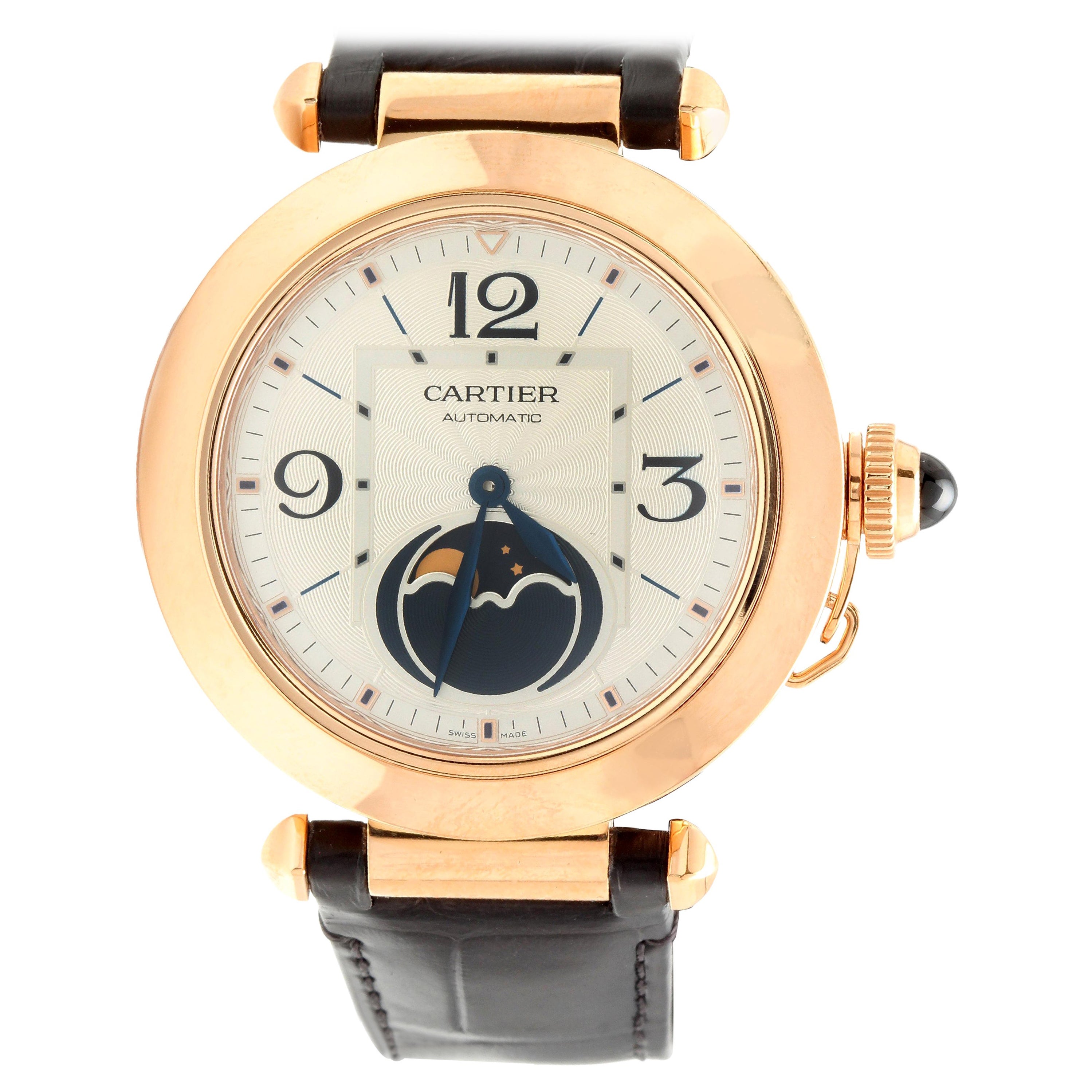 Cartier Moon Phase - 10 For Sale on 1stDibs | cartier sun and moon ...