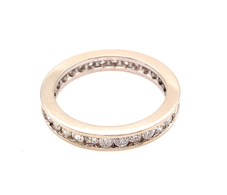 Brand New Channel Set 1.03ct Diamond 14k Eternity Wedding Anniversary ...