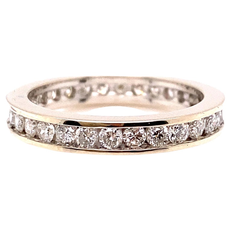 Brand New Channel Set 1.03ct Diamond 14k Eternity Wedding Anniversary ...