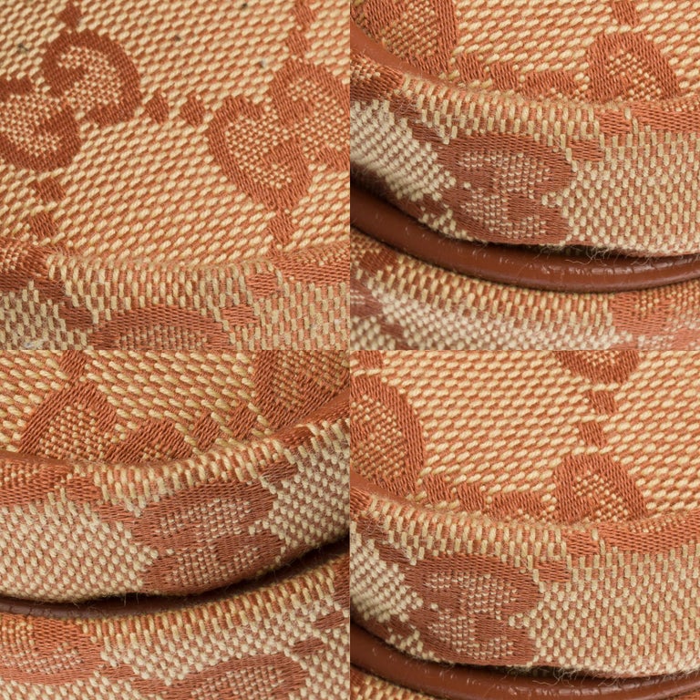 Brand New- Gucci GG NY Yankees Backpack in brown canvas at 1stDibs ...