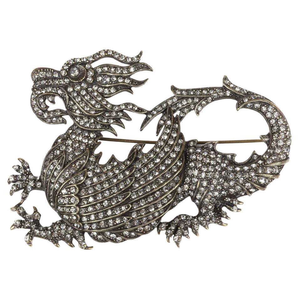 Brand New Heidi Daus French Gift Crystal-Accented Poodle Pin Brooch For ...