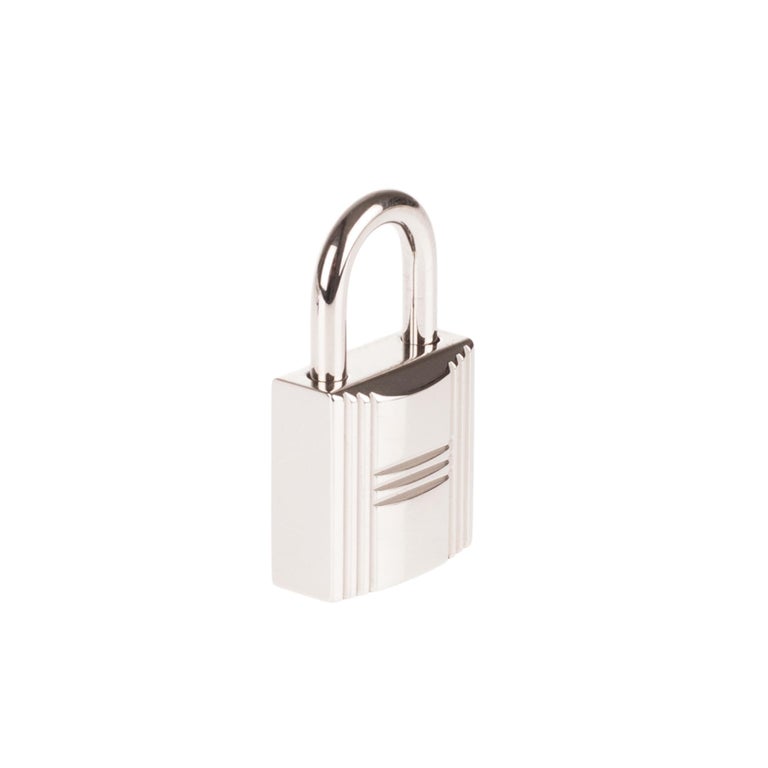 BRAND NEW Hermès Padlock in Palladium Silver for Birkin and Kelly ! at ...