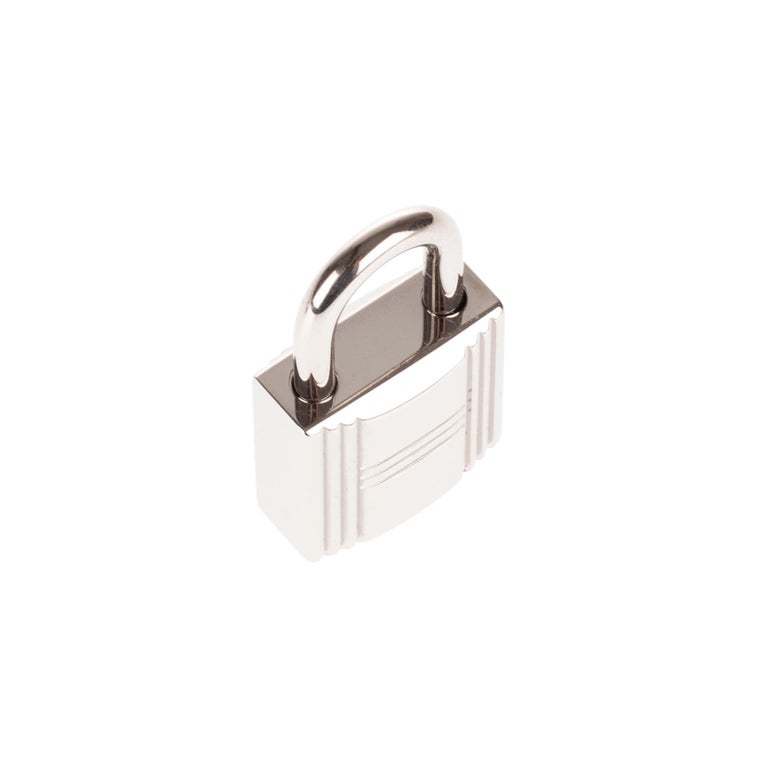 BRAND NEW Hermès Padlock in Palladium Silver for Birkin and Kelly ! at ...