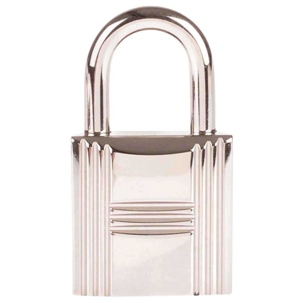 BRAND NEW Hermès Padlock in Palladium Silver for Birkin and Kelly ! at ...