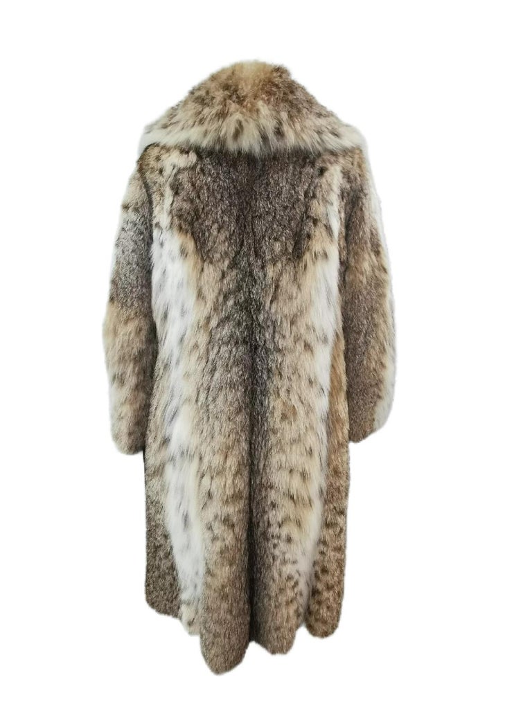 Brand new Bobcat lynx fur coat size 4-6 at 1stDibs | bobcat fur coat