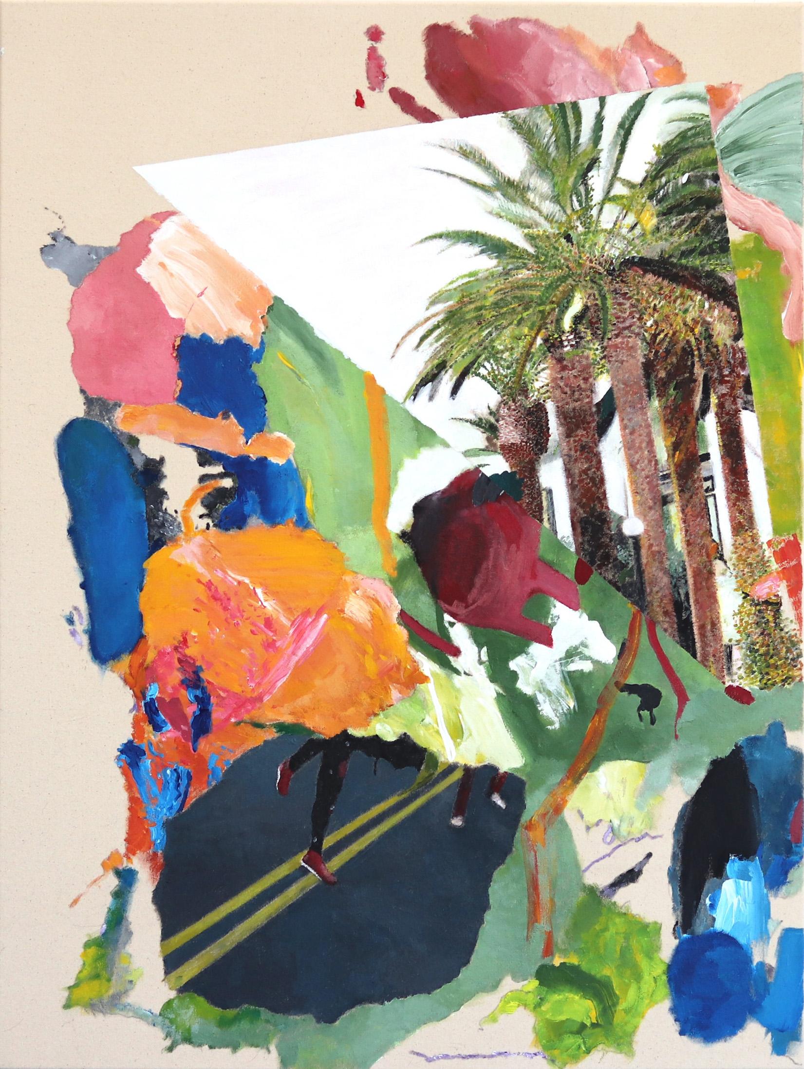 Ross Tamlin - Los Angeles Beaches - photorealistic painting with oil ...