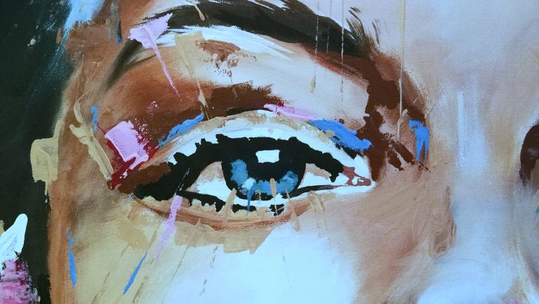Branka Grubic - FRAGILE, Painting, Acrylic on Canvas For Sale at 1stDibs