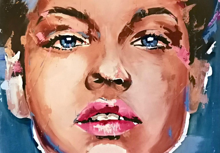 Branka Grubic - FRAGILE, Painting, Acrylic on Canvas For Sale at 1stDibs