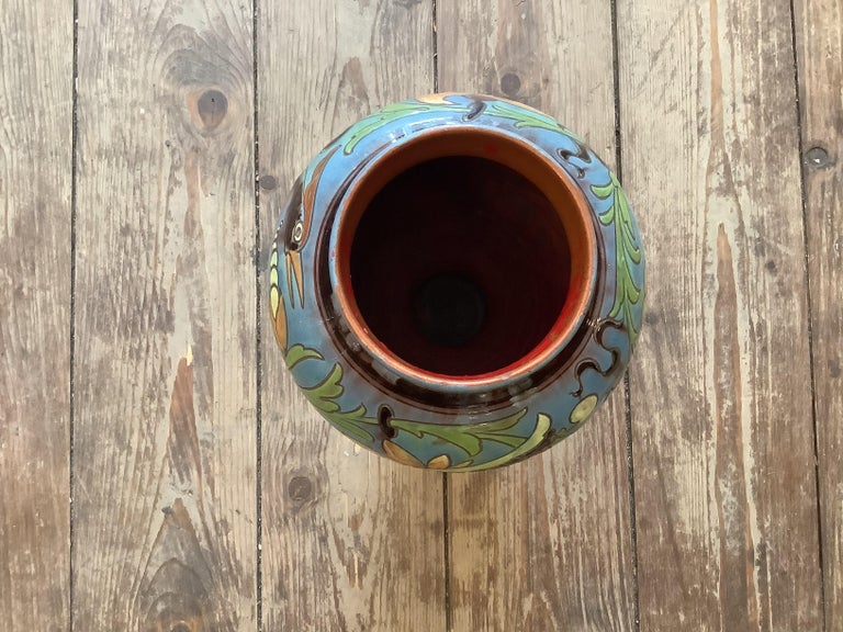 Brannam Pottery Vase For Sale at 1stDibs | c h brannam pottery, brannam ...