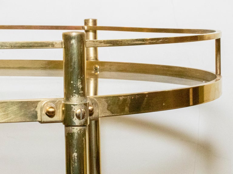 Brass Bar Cart at 1stDibs