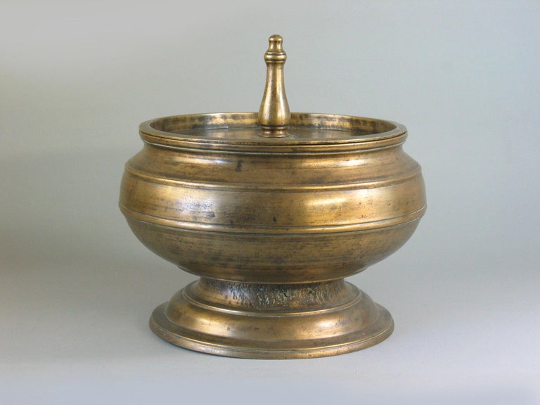 Brass Betel Nut Box and Cover together with Spitton and Brass Betel Nut ...