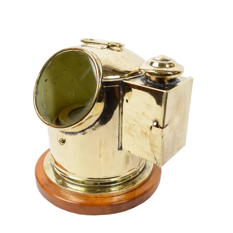 Brass Binnacle for Lifeboat, 1920s at 1stDibs